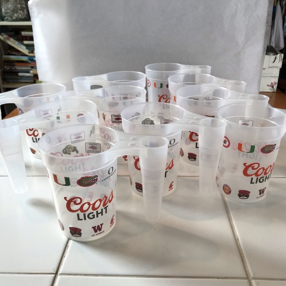 Dining | 1 Coors Light Pint Draught Tower Plastic Cups For March ...